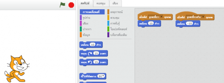 Scratch EP.8 คำสั่งทั้งหมดในหมวด "เหตุการณ์" - Dek-D's School